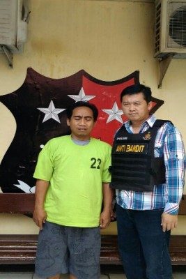 Tim Anti Bandit Polsek Gentang Surabaya Berhasil Menangkap Tersangka ...